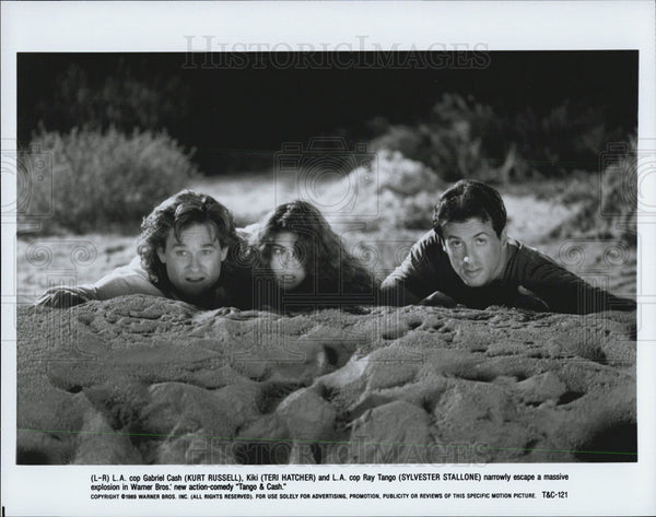 Kurt Russell,Teri Hatcher, Sylvester Stallone in Tango & Cash 1989 ...