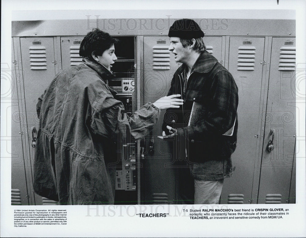 Ralph Macchio & Crispin Glover star in Teachers 1984 vintage promo ...