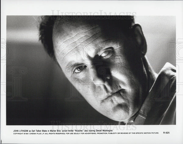 Ricochet John Lithgow Warner Brothers 1991 vintage promo photo print ...