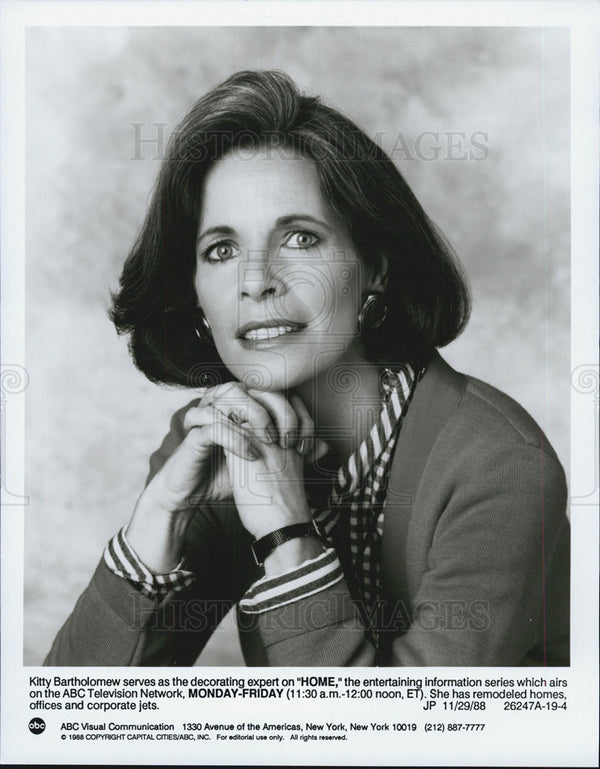 Kitty Bartholomew HOME 1988 vintage promo photo print - Historic Images