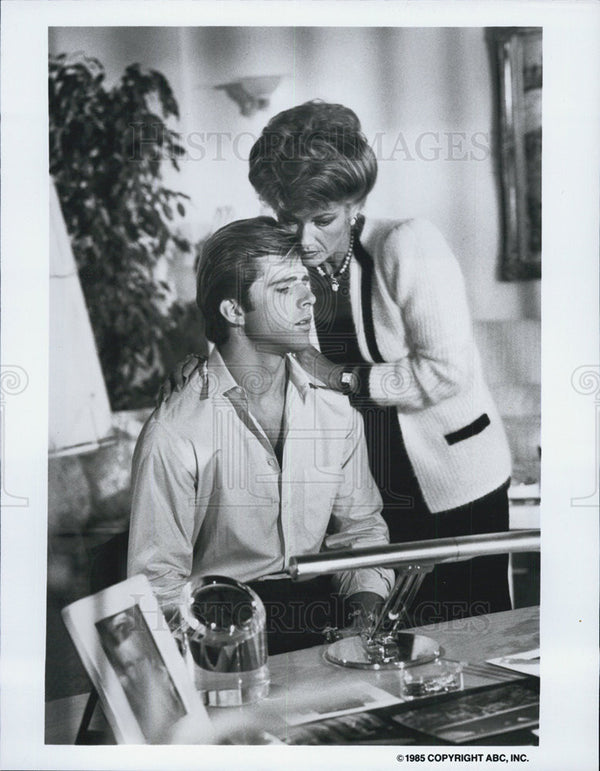 Sable Colby in The Colby's 1985 vintage promo photo print - Historic Images
