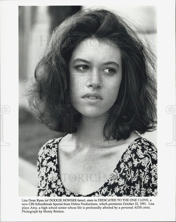 Dedicated To The One I Love Actress Lisa Dean Ryan 1991 vintage promo ...