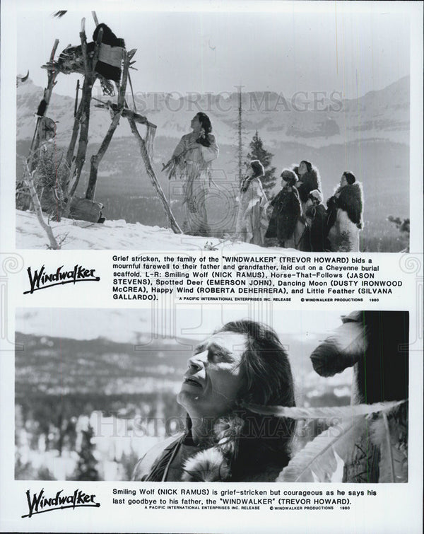 Movie Windwalker 1980 vintage promo photo print - Historic Images