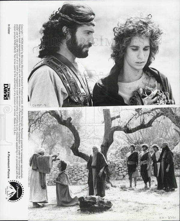 Actors Jack Klaff Ian Sears & Denis Quilley In Movie King David 1985 ...