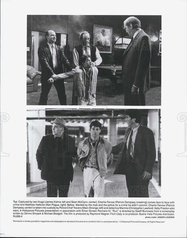 Actors James Kidnie, Sean McCann, Patrick Dempsey, Ken Pogue 1991 ...