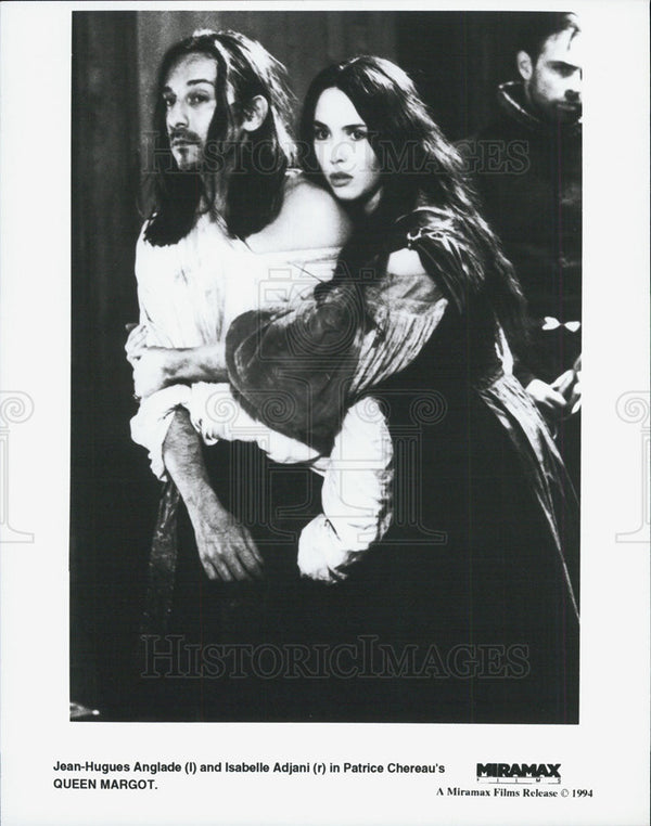 Jean-Hugues Anglade & Isabelle Adjani in Queen Margot 1994 vintage ...