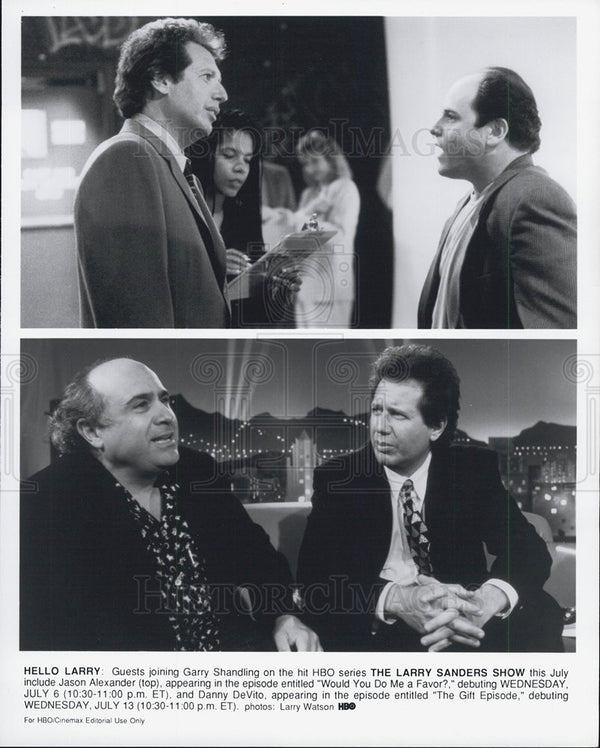 The Larry Sanders Show Garry Shandling Jason Alexander Danny Devito ...