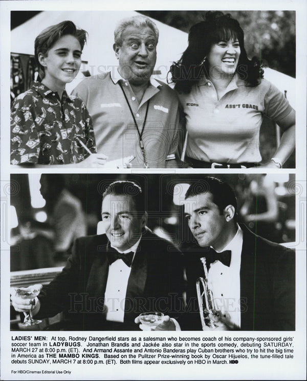 Film Ladybugs Rodney Dangerfield Film The Mambo Kings stars 1992 ...