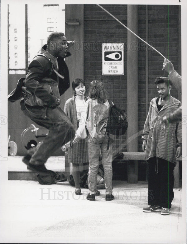 Malcolm-Jamal Warner in Theo and the Kid's, Part I episode 1991 vintage ...