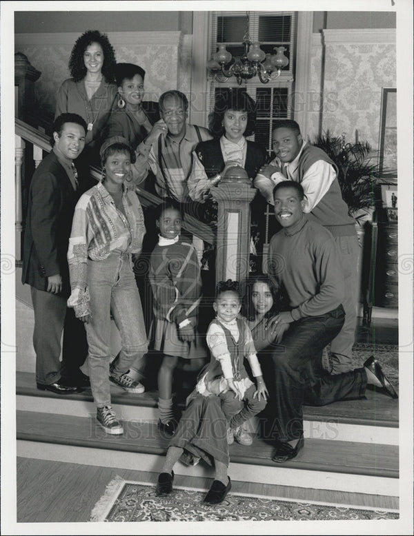 Cast Members of The Cosby Show 1990 vintage promo photo print ...