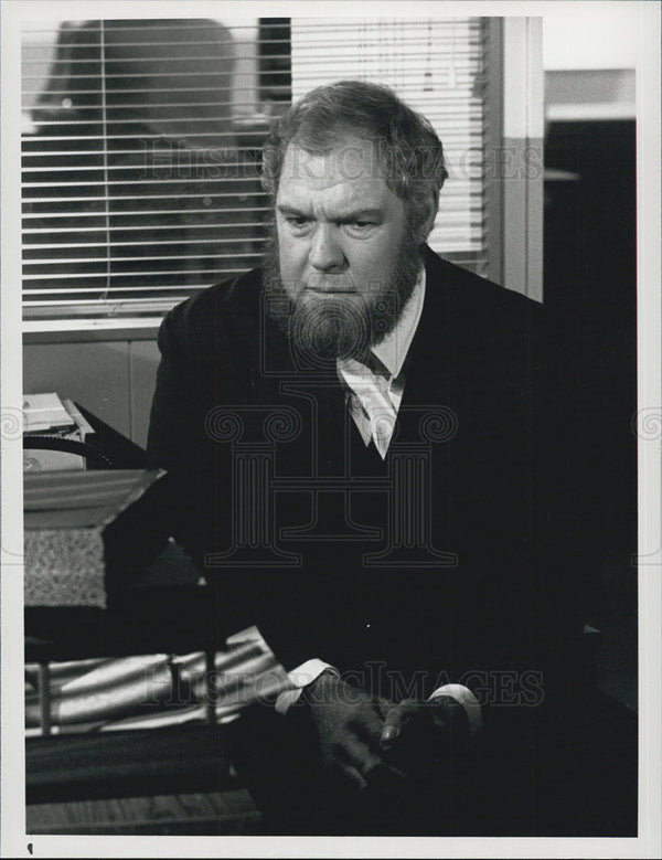 Merlin Olsen, star of NBC's Aaron's Way 1988 vintage promo photo print ...