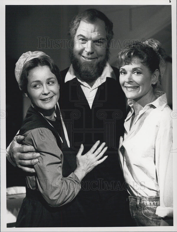 stars of NBC's Aaron's Way 1988 vintage promo photo print - Historic Images