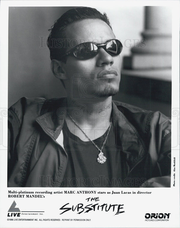 Marc Anthony Film Actor Musician The Substitute 1996 vintage promo ...