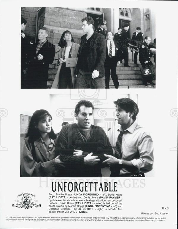 Unforgettable Linda Fiorentino Ray Liotta David Paymer Peter 1996 ...