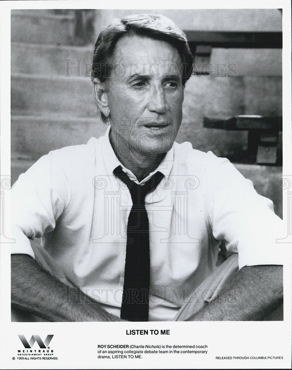 Charlie Nichols Coach Actor Listen To me 1989 vintage promo photo print ...