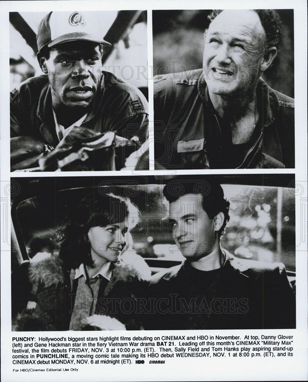Danny Glover Gene Hackman Bat 21 Punchline Sally Field Tom Hanks ...