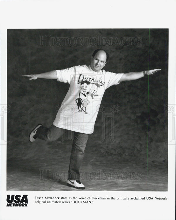 Jason Alexander, voice of Duckman 1994 vintage promo photo print ...
