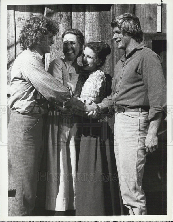 Michael Landon, Karen Grassle, Melissa Gilbert and Dean Butler 1977 ...