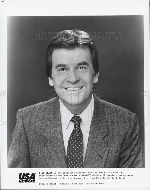 Dick Clark,producer of USAs Camp Midnite Undated vintage promo photo ...