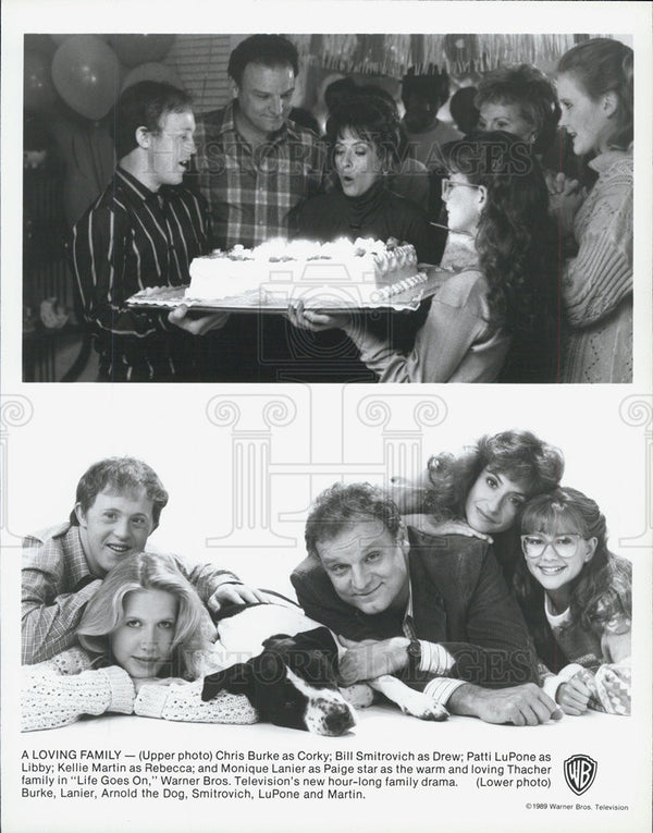 scenes from the TV series Life Goes On 1989 vintage promo photo print ...