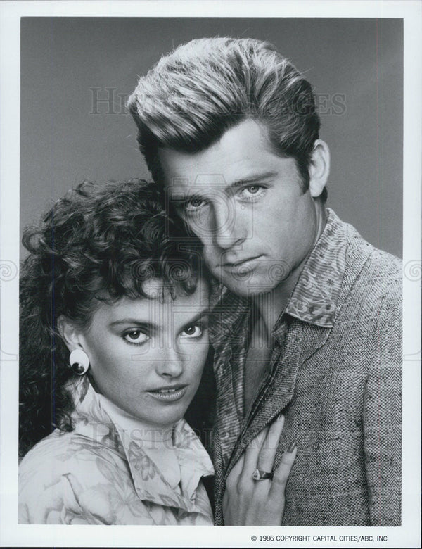 Kim Morgan Greene Maxwell Caulfield The Colbys Television Show 1986 ...