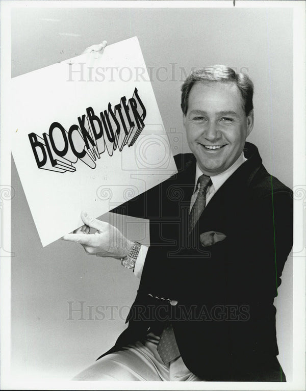 Actor Bill Rafferty 1986 vintage promo photo print - Historic Images