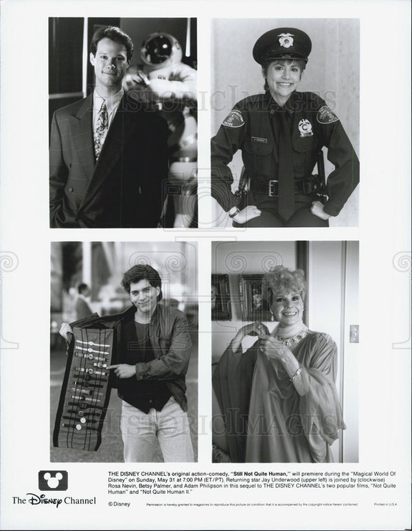 Disney Still Not Quite Human Jay Underwood Rosa Nevin 1992 vintage ...