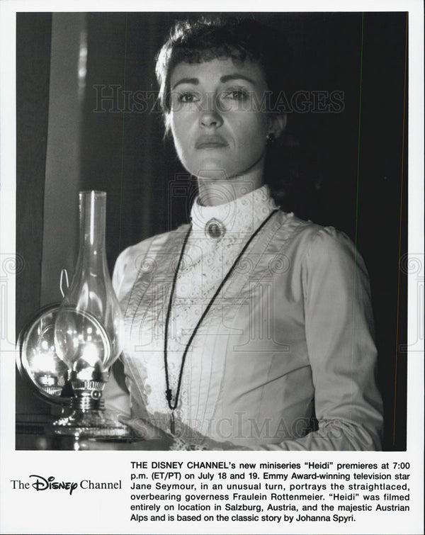 Disney miniseries Heidi Jane Seymour 1993 vintage promo photo print ...
