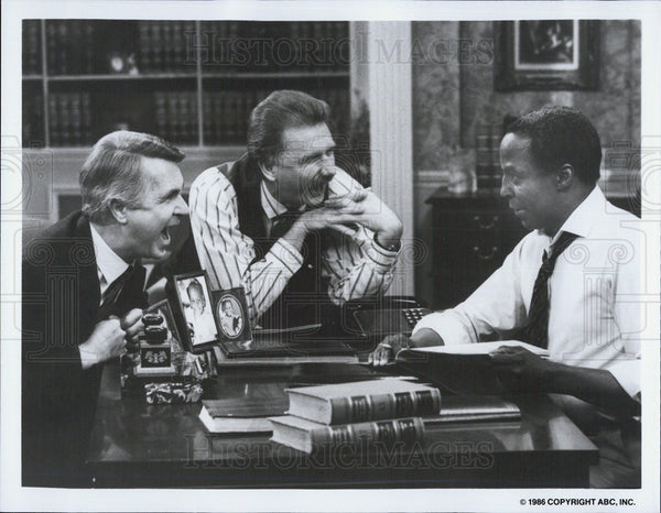 James Noble Actor Robert Guillaume Rene Auberjonois Benson 1986 vintage ...