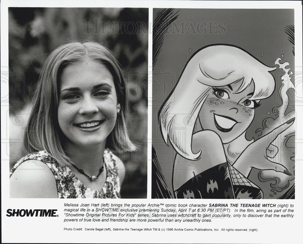 Melissa Joan Hart Archie Actress movie 1996 vintage promo photo print ...