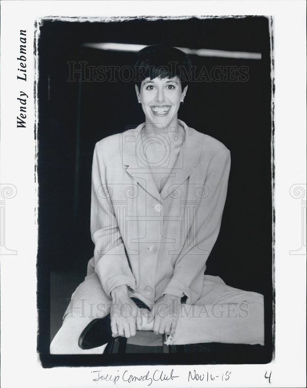 Comedienne Wendy Liebman Undated vintage promo photo print - Historic ...