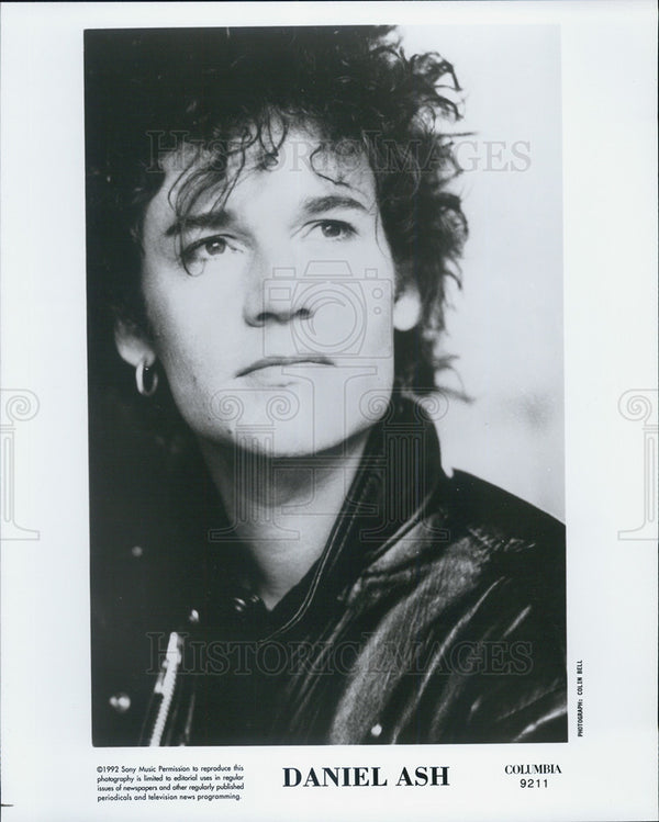 Daniel Ash Musician Guitarist 1992 vintage promo photo print - Historic ...