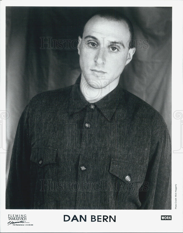 Dan Bern Musician Undated vintage promo photo print - Historic Images