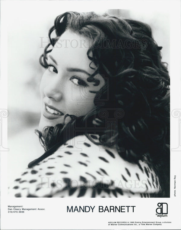 Mandy Barnett 1996 vintage promo photo print - Historic Images