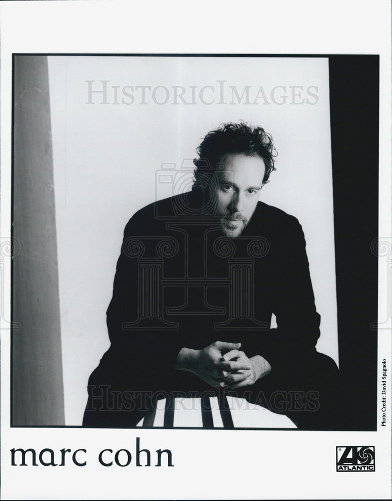 Marc Cohn Singer Songwriter Musician Undated vintage promo photo print ...