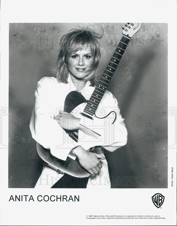 Anita Cochran Singer 1997 vintage promo photo print - Historic Images