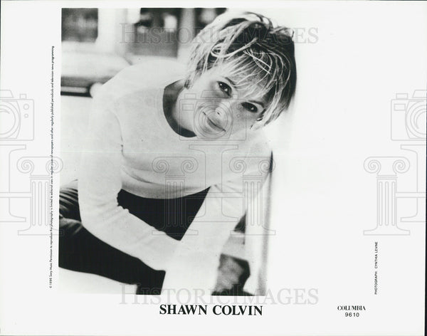 Shawn Colvin American singer-songwriter and musician. Undated vintage ...