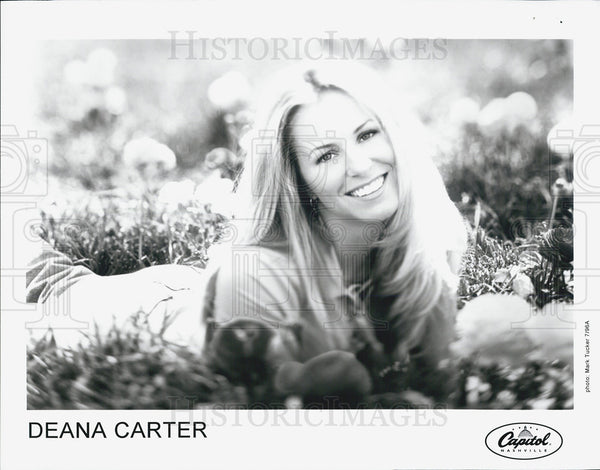 Singer Deana Carter Undated vintage promo photo print - Historic Images