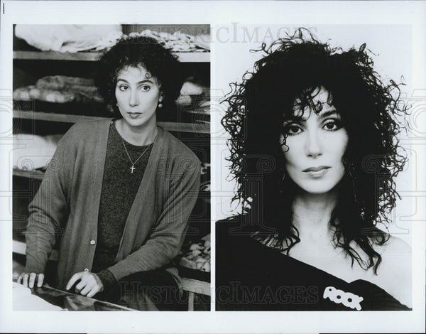 Cher Stars In Moonstruck 1990 vintage promo photo print - Historic Images
