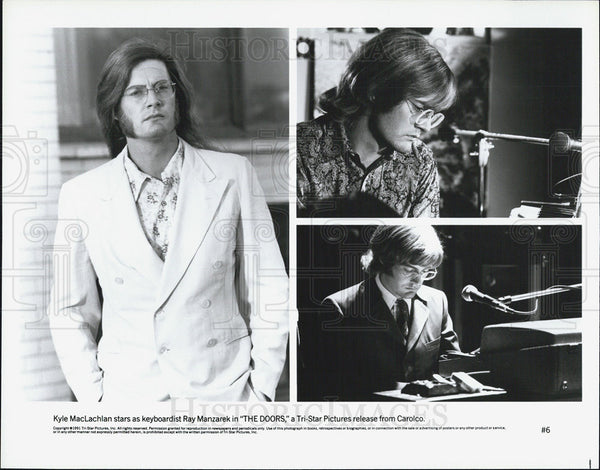 Actor Kyle MacLachlan In Movie The Doors' 1991 vintage promo photo ...