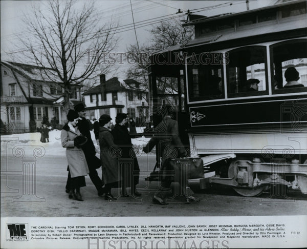 1963 Press Photo "The Cardinal" Starring Tom Tryon and John Houston ...