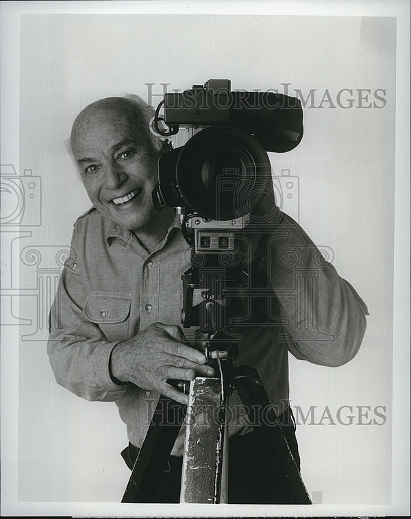 1989 Press Photo Candid Camera Funny Money Allen Funt - Historic Images