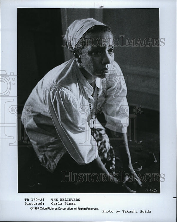 1987 Press Photo Carla Pinza Stars in "The Believers" - Historic Images