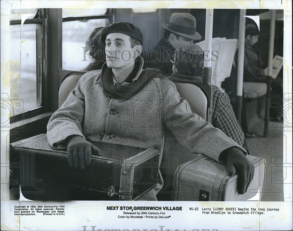 1976 Press Photo Lenny Baker American Actor Next Stop Greenwich Villag ...