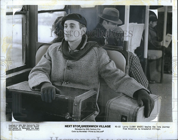 1976 Press Photo Lenny Baker American Actor Next Stop Greenwich Villag ...