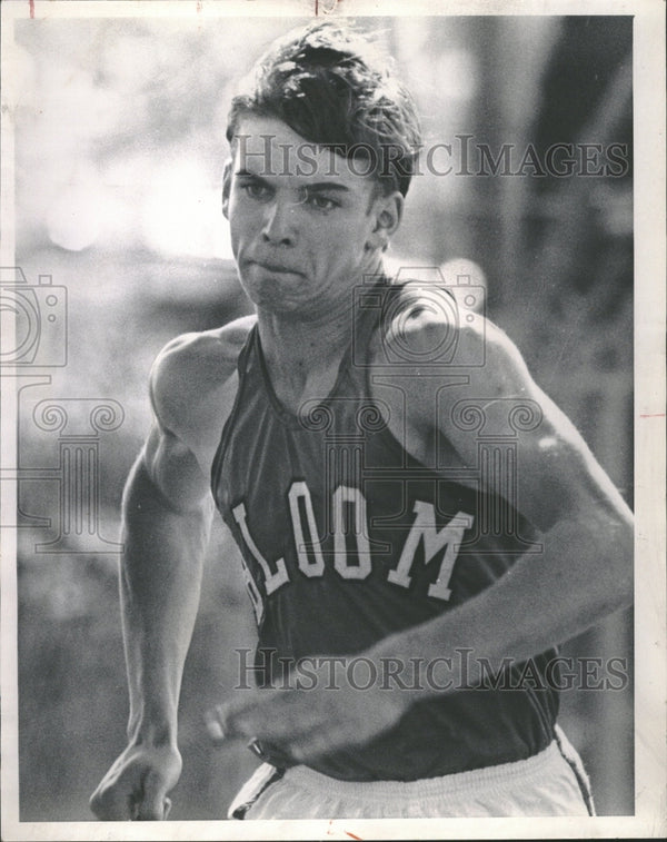 1968 Jan Johnson Pole Vault Track Bloom - Historic Images