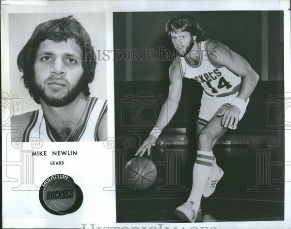1976 Mike Newlin Guard Houston Rockets - RRQ22379 - Historic Images