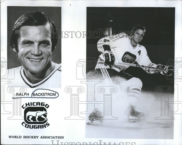 1973 Press Photo Ralph Backstrom Chicago Cougars hockey - RRQ50061 ...