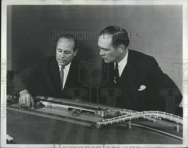 1964 Model of proposed RRollway intercity - Historic Images