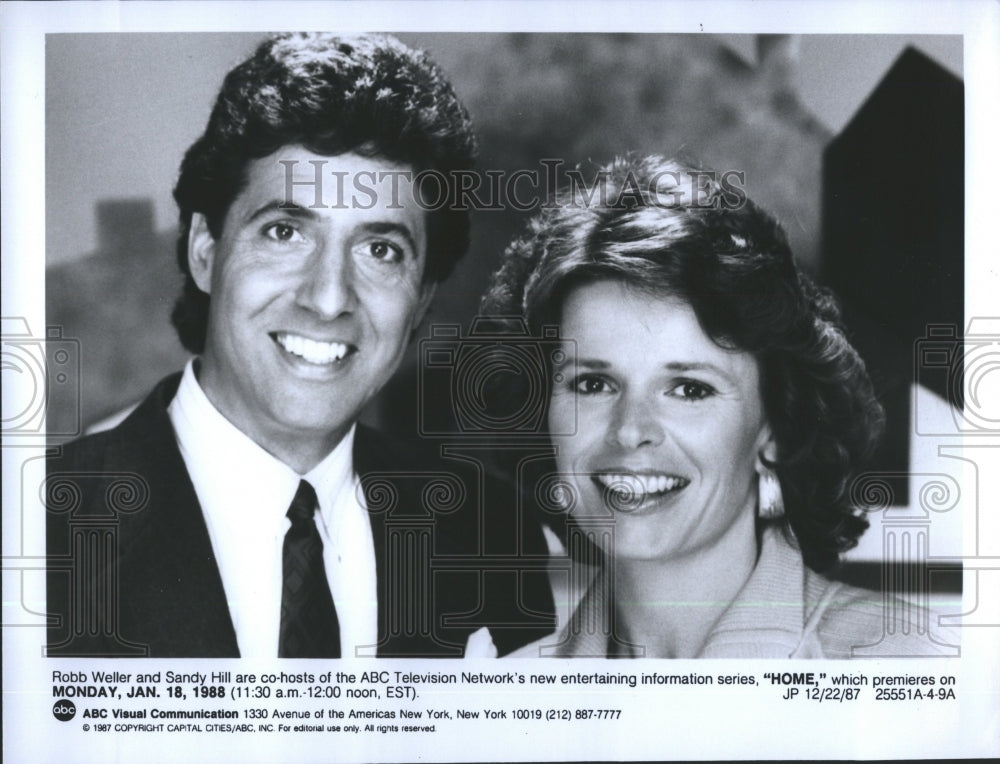 1988 Robb Weller TV host - Historic Images